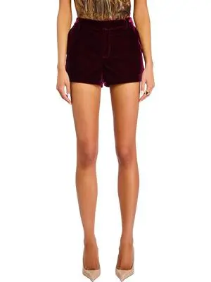 Retrofete Madaline Velvet Short - Port