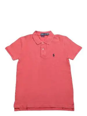 Polo Ralph Lauren Knit Collar Polo Shirt - Pale Red