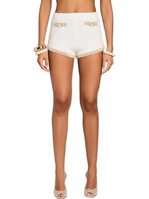 Retrofete Cheyenne Knit Short - Optic White