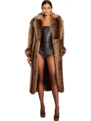 Retrofete Shantel Coat - Macchiato