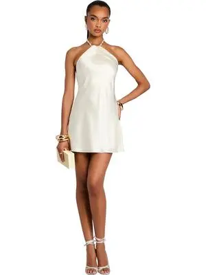 RETROFETE Dominga Halterneck Mini Dress
