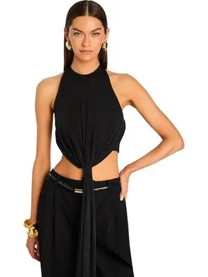 SEROYA Laura Top - Black