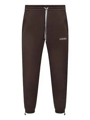 Amiri Puff Logo Sweatpants - Brown