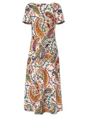 Etro Printed Midi Dress - Multicoloured