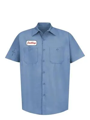 CACTUS JACK BY TRAVIS SCOTT Cactus Jack X Dickies Work Shirt - Blue