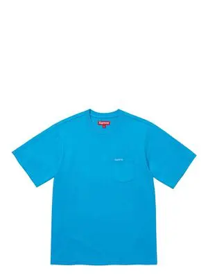 Supreme Short-sleeve Pocket Tee - Blue