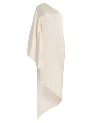 SIRAPOP Vivian Satin Maxi Dress - Ivory