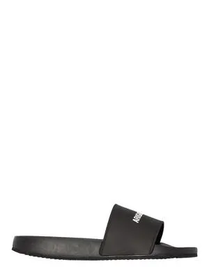 Axel Arigato Logo Print Slides - Black