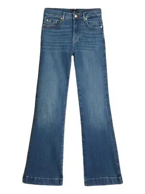 7 For All Mankind Tailorless Slim Illusion Dojo Jeans - Denim