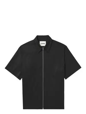 JIL SANDER Cotton Shirt - Black
