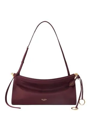 Alaïa Le Click E/w Medium Shoulder Bag - Burgundy