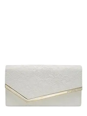 JIMMY CHOO Emmie Lace Clutch