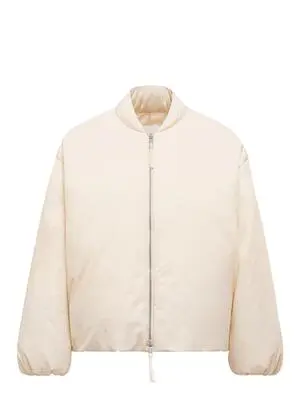 MONCLER + JIL SANDER Sodium Down Bomber Jacket - White