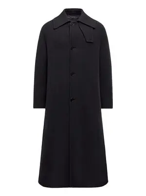 MONCLER + JIL SANDER Beryllium 3-in-1 Wool Coat - Blue