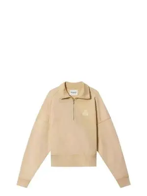 MARANT ETOILE Ross Zip Sweatshirt - Neutrals