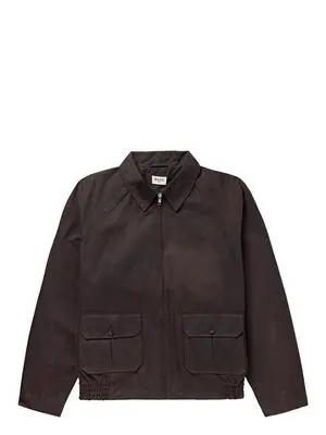 BODE Waxed-cotton Jacket - Brown