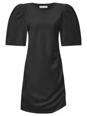 Isabel Marant Mylda Short Sleeve Mini Dress Black