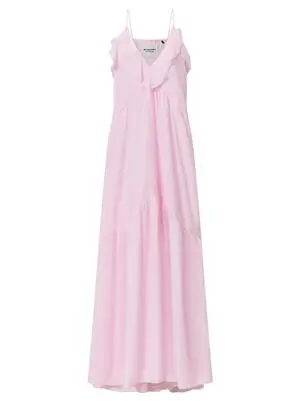 MARANT ETOILE Vasma Polka Dot Print Dress Light Pink