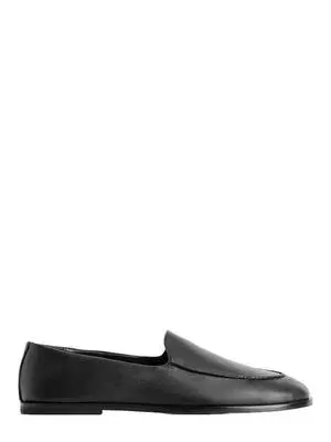 Cos Classic Leather Loafers - Black