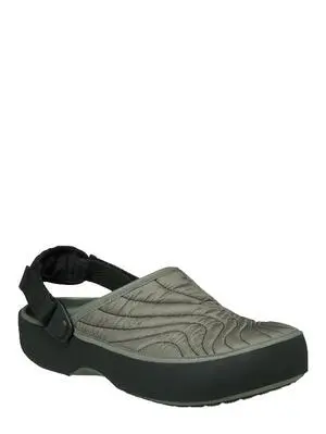 CROCS Classic Quilted Clogs - Galactic Grey