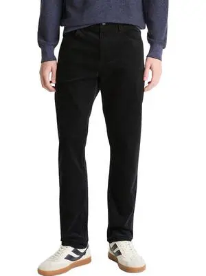Vince Dylan Stretch Cotton Corduroy Pants - Black