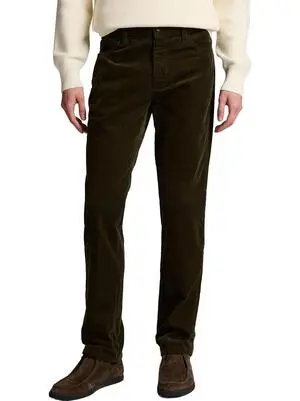 Vince Dylan Stretch Cotton Corduroy Pants - Night Leaf