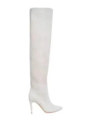 GINISSIMA 95mm Milana Thigh-high Boots - Grey