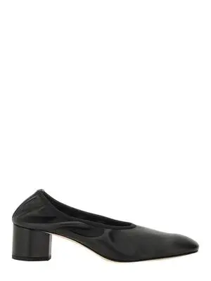 AeydĒ 45mm Gemma Block-heel Pumps - Black