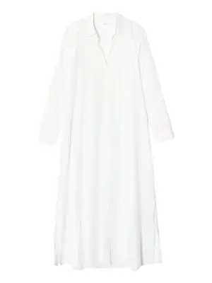 Xirena Boden Shirt Maxi Dress - White