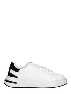 Guess Lace-up Panelled Sneakers - White