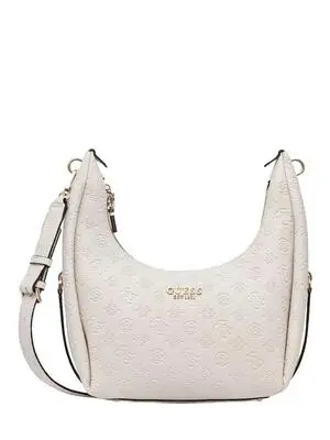 Guess Logo-lettering Embossed Tote Bag - Neutrals
