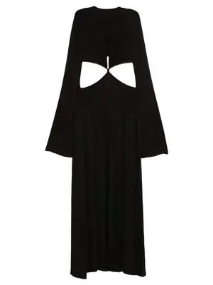 AXEL 113 Cut-out Maxi Dress - Black