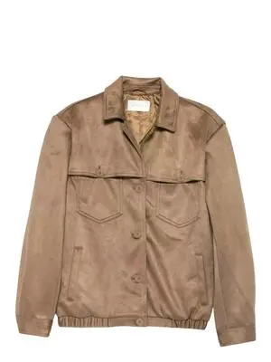 THE FRANKIE SHOP Hester Pocket Jacket - Brown