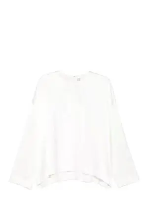 TOTEME Round-neck Blouse - White