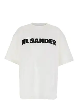 JIL SANDER Logo T-shirt - White