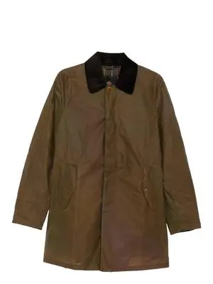 BARACUTA Original Corduroy Collar Coat - Brown