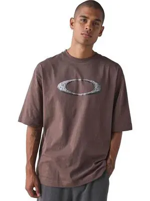 Oakley Lunar Ellipse Graphic Tee - Brown