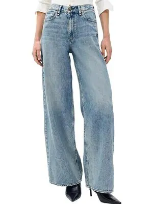 Rag & Bone Featherweight Sofie High Rise Jeans - Theo