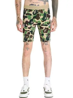 Adidas X Bape Fb Camouflage Stripe Shorts - Neutrals