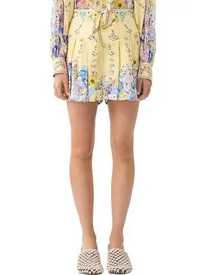Camilla Corset Waist Shorts - Darling Buds