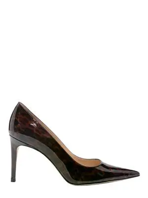 STUART WEITZMAN 85mm Pointed-toe Pumps - Brown