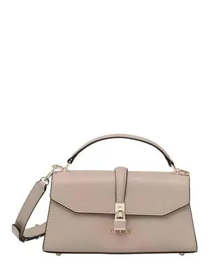 Guess Logo-lettering Crossbody Bag - Neutrals