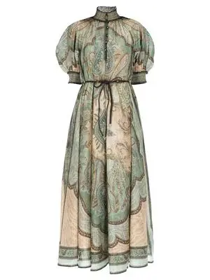 Zimmermann Billow Wonderlust Dress - Multicolour