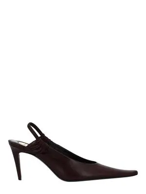 Saint Laurent Décolleté Anne-marie Pumps - Brown