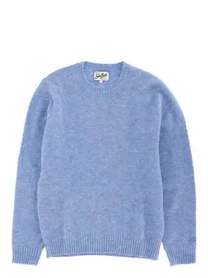 MC2 SAINT BARTH Wool Crewneck Sweater Azure