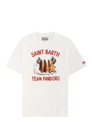MC2 SAINT BARTH T-shirt With Print - White