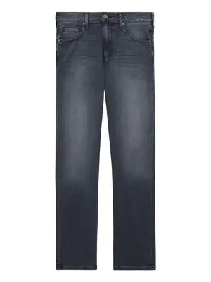 Paige Normandie Straight Leg Jeans - Elrod Blue