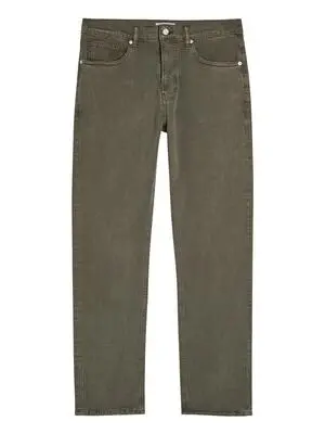 FRAME Modern Slim Straight-leg Jeans - Khaki