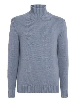 ELEVENTY Wool High-Neck Sweater