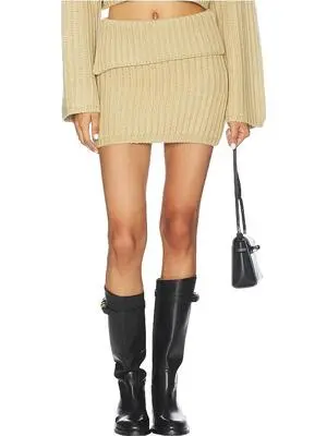 LOVERS AND FRIENDS Carolina Mini Skirt - Camel